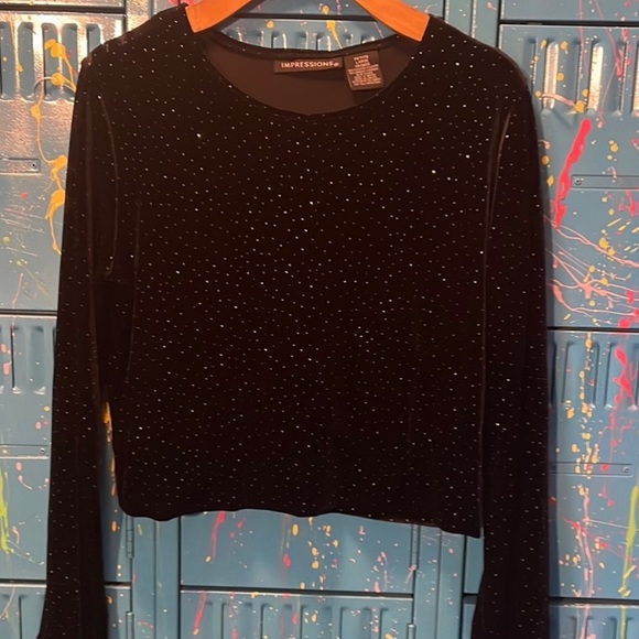 Impressions | Sweaters | Impressions Velvet Feeling Soft Sweater Petite ...